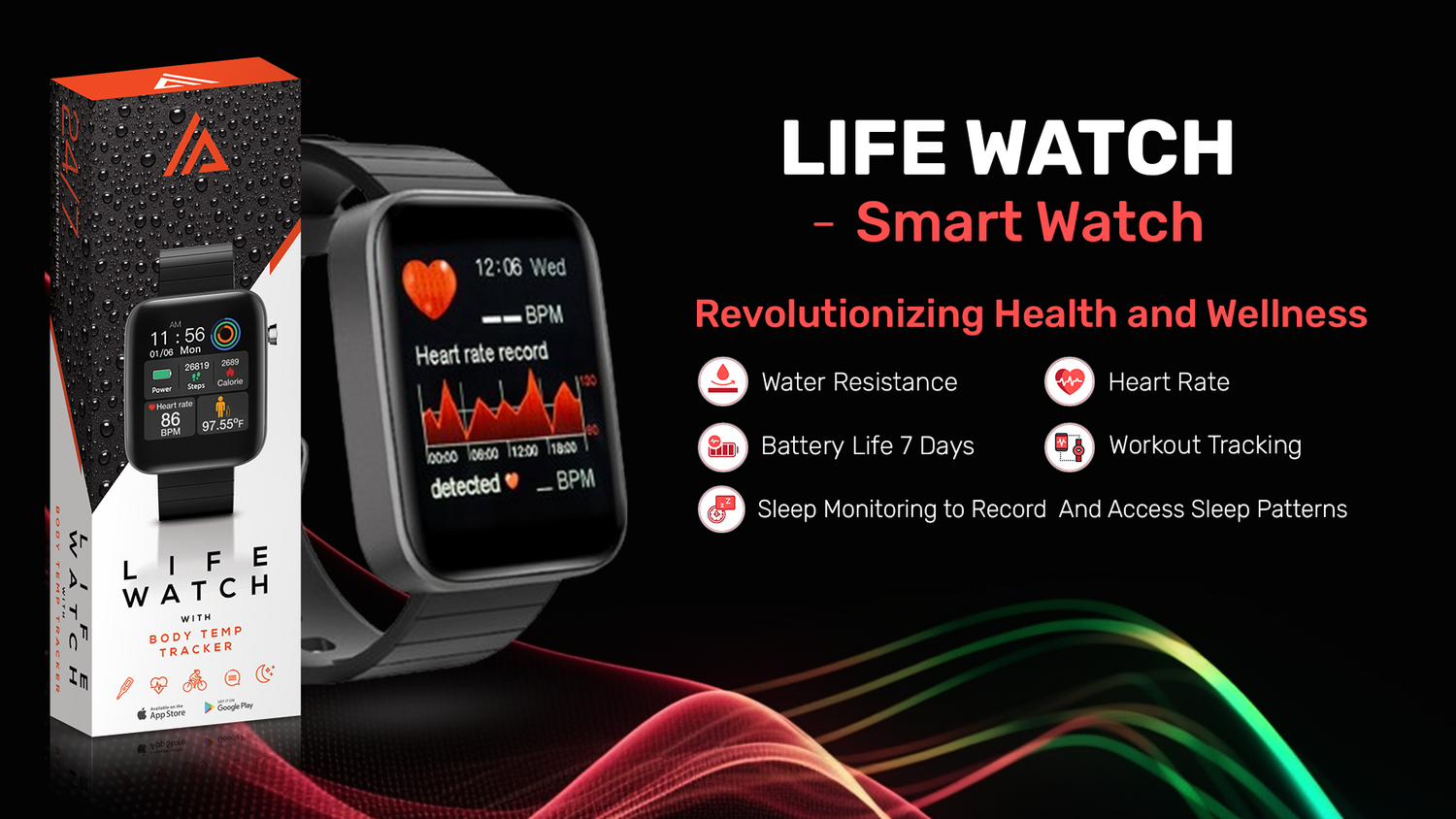 LifeWatch Smart Watch: Revolutionizing Health and Wellness– Life Watch